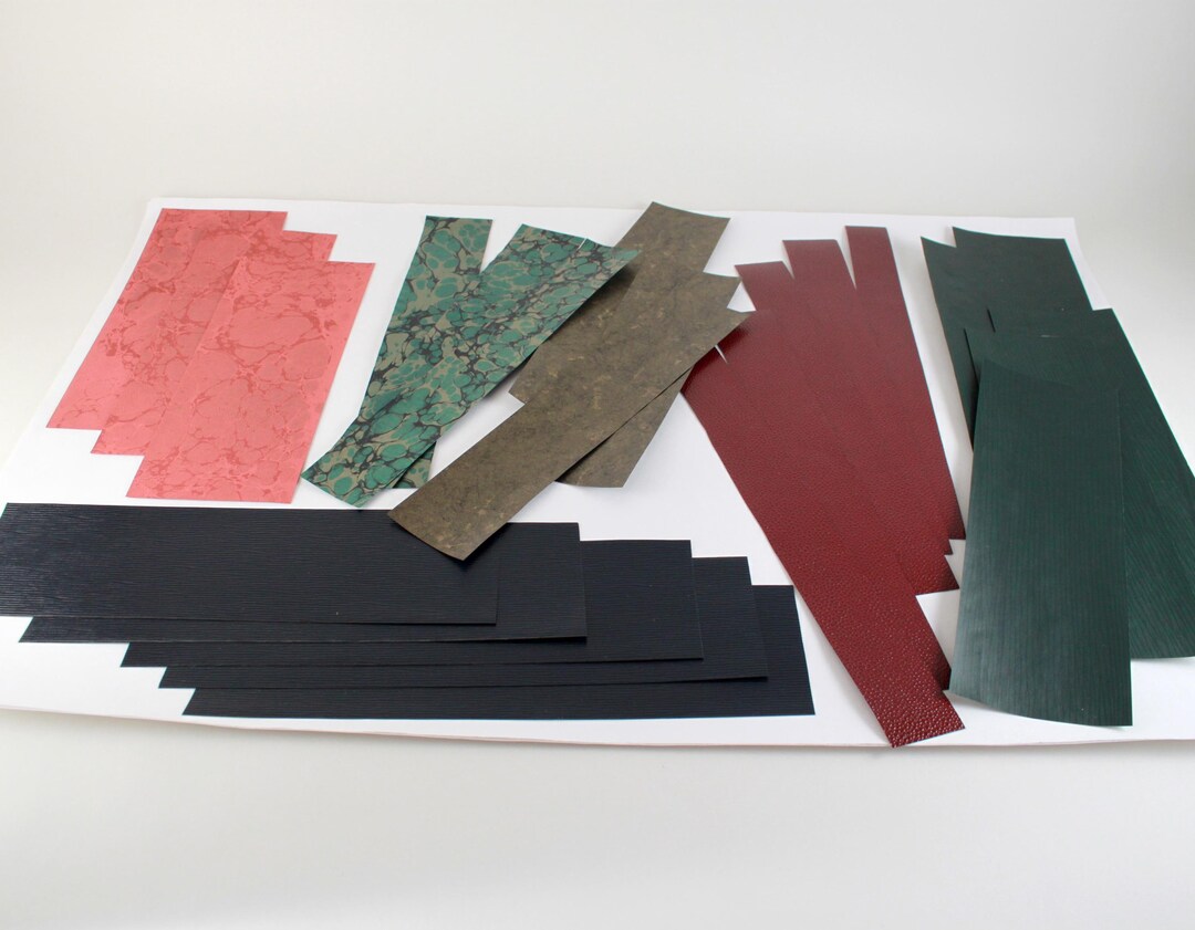 Strips of Various Paper, Scraps Paper, Decorated Paper Strips ...