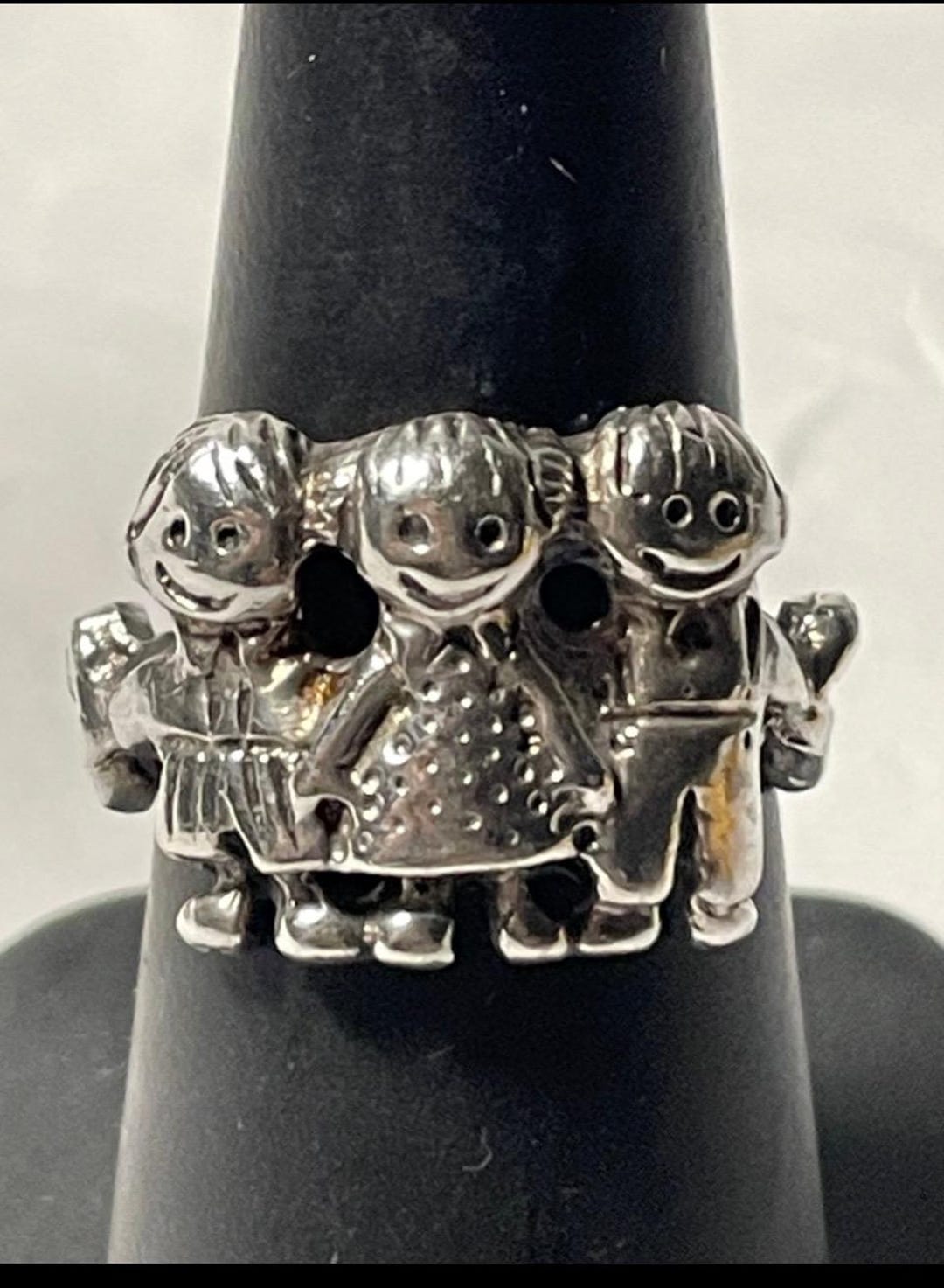 Silver Children Ring Boys and Girl 925 Vintage Sterling Silver 6.5 - Etsy
