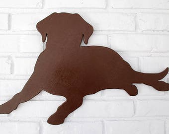 Chocolate Labrador Wall Art - Etsy