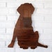 Rustic Lab Wood Dog Sign Labrador Reclaimed Wood Dog Wall Art | Etsy