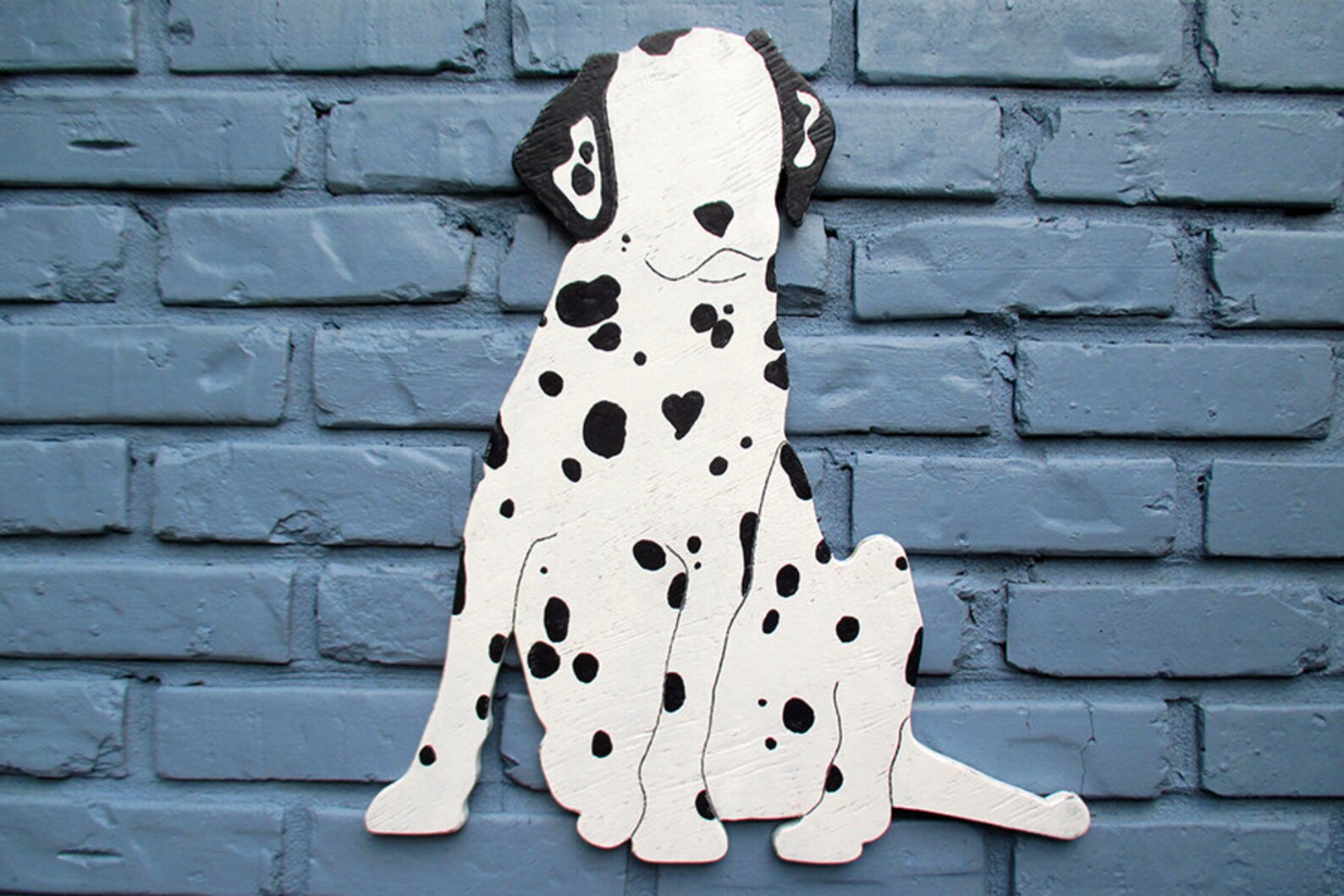 Dalmatian Rustic Wooden Home Decor Dalmatian Sign Dog Wall Art | Etsy