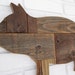 Rustic Wooden Pig Sign Wall Decor Reclaimed Wood Pig Country - Etsy