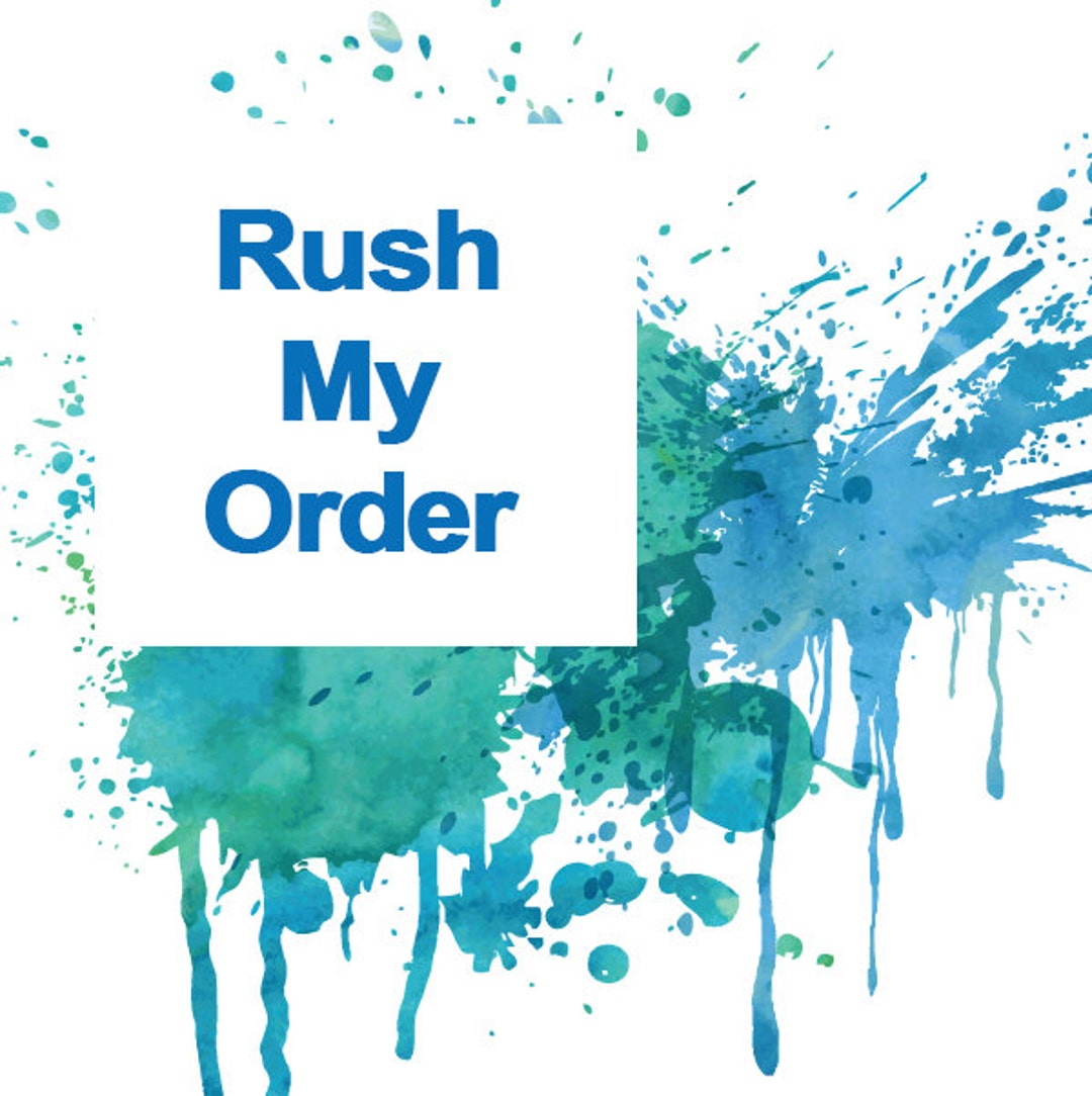 Rush Order Option - Etsy