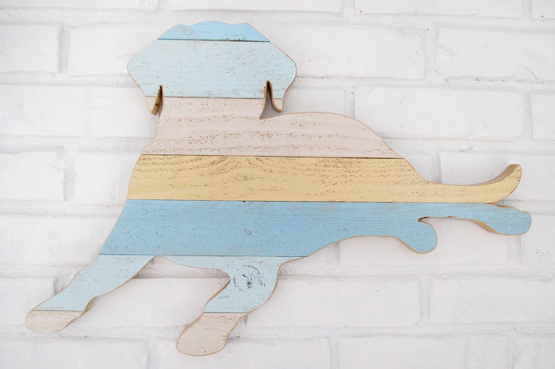 Labrador Rustic Vintage Lake House Wood Dog Sign Black Lab - Etsy