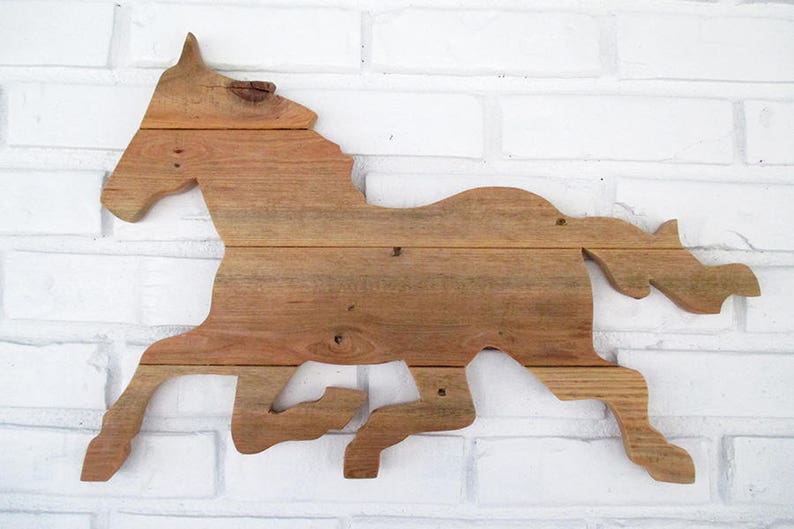 Rustic Horse Sign Wall Decor Wood Horse Weathervane Farm - Etsy