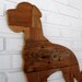 Rustic Great Dane Reclaimed Wood Dog Sign Great Danes Wood Folk Art ...