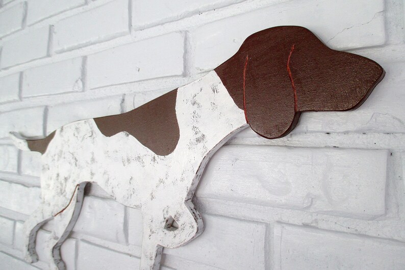 English Pointer Rustic Wood Dog Sign English Pointer Home - Etsy
