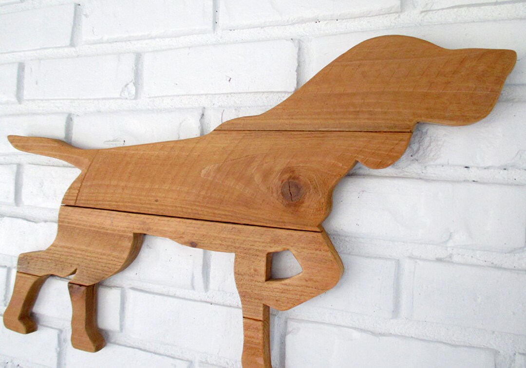 German Shorthaired Pointer Rustic Reclaimed Wood Pointer Wall Art 7015A ...