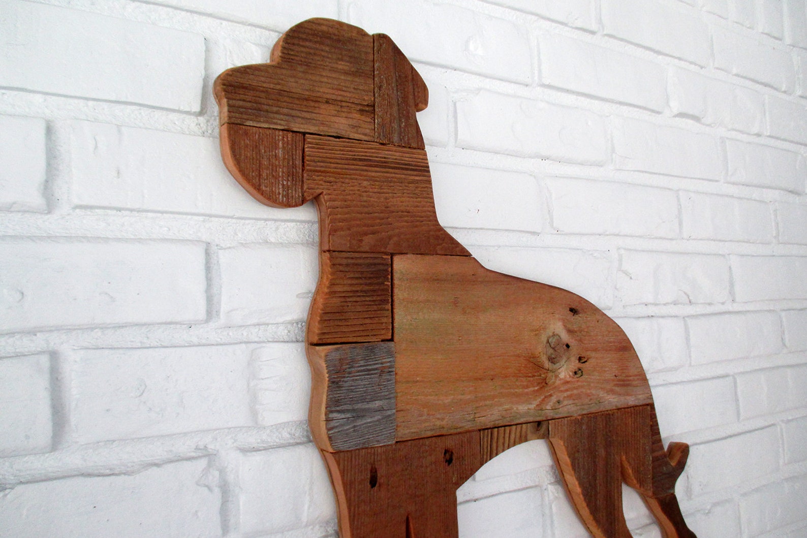 Rustic Great Dane Reclaimed Wood Dog Sign Great Danes Wood Folk Art ...