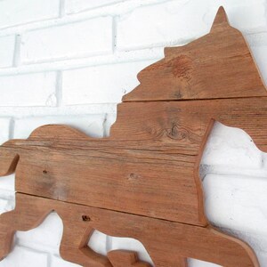 Rustic Horse Sign Wall Decor Wood Horse Weathervane Farm Country ...