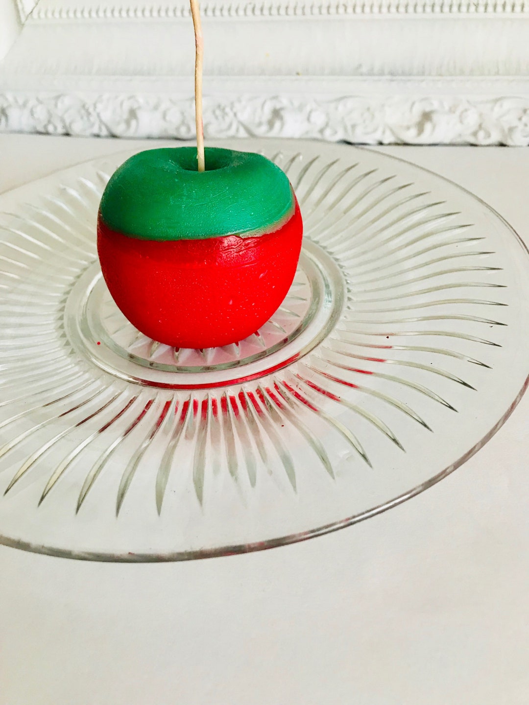 Candy Apple Candle/ Dessert Candles/ Scented Candy Apple Candles - Etsy