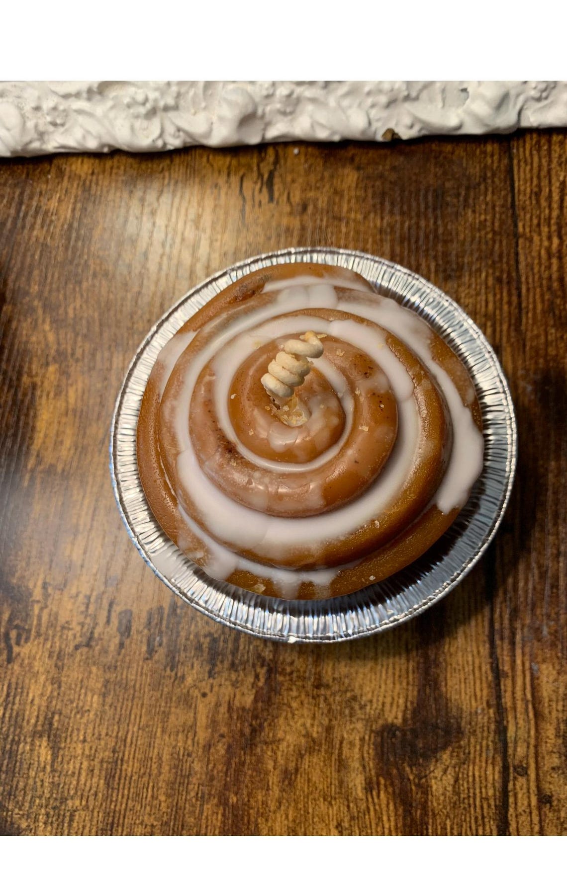 Larger Cinnabon| Fake Food| Candle Food|dessert Candles - Etsy