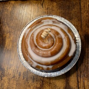 Larger Cinnabon| Fake Food| Candle Food|dessert Candles - Etsy