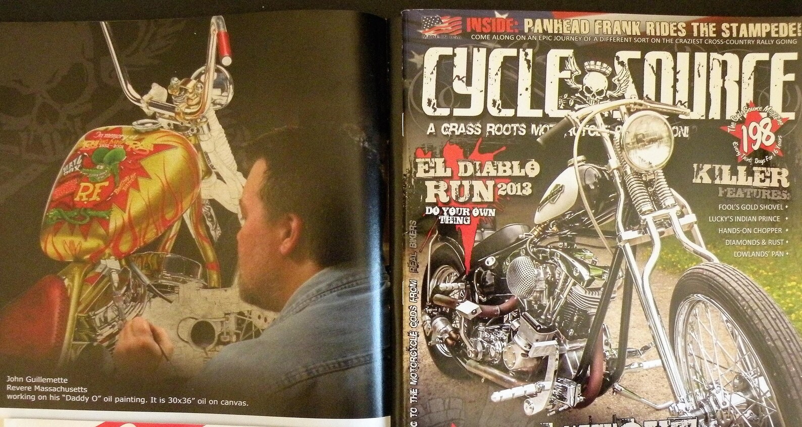 Indian Larry Rat Fink Daddy-o Bobber 18x24 Signed Limited | Etsy