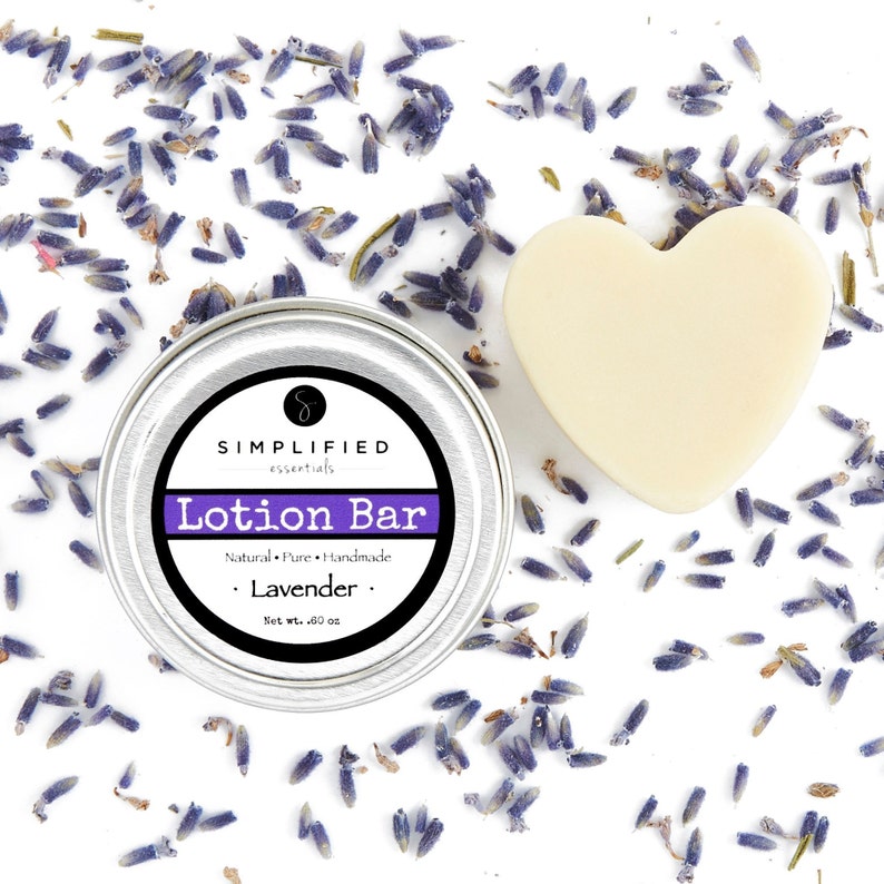 Lavender Body Lotion Bar / Lotion Bar / Organic Moisturizer / - Etsy