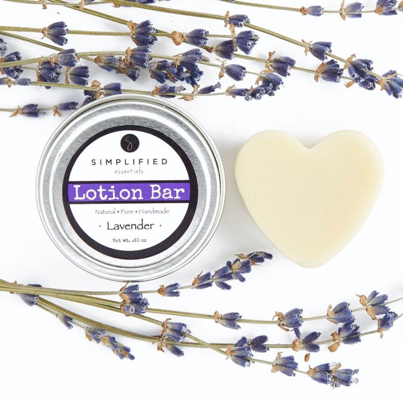 Lavender Body Lotion Bar / Lotion Bar / Organic Moisturizer / - Etsy
