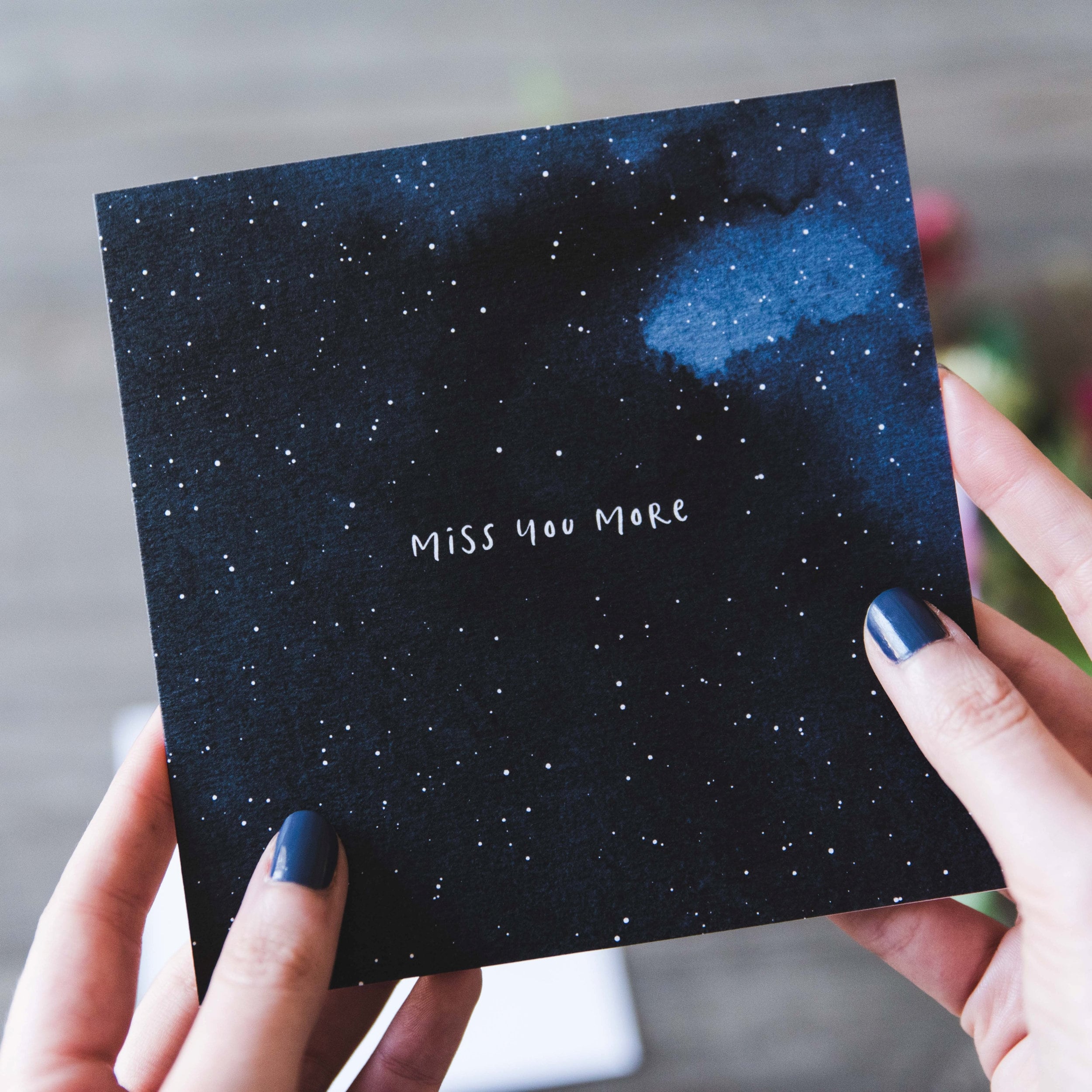 Miss You More Long Distance Relationship Card Best Friend | Etsy