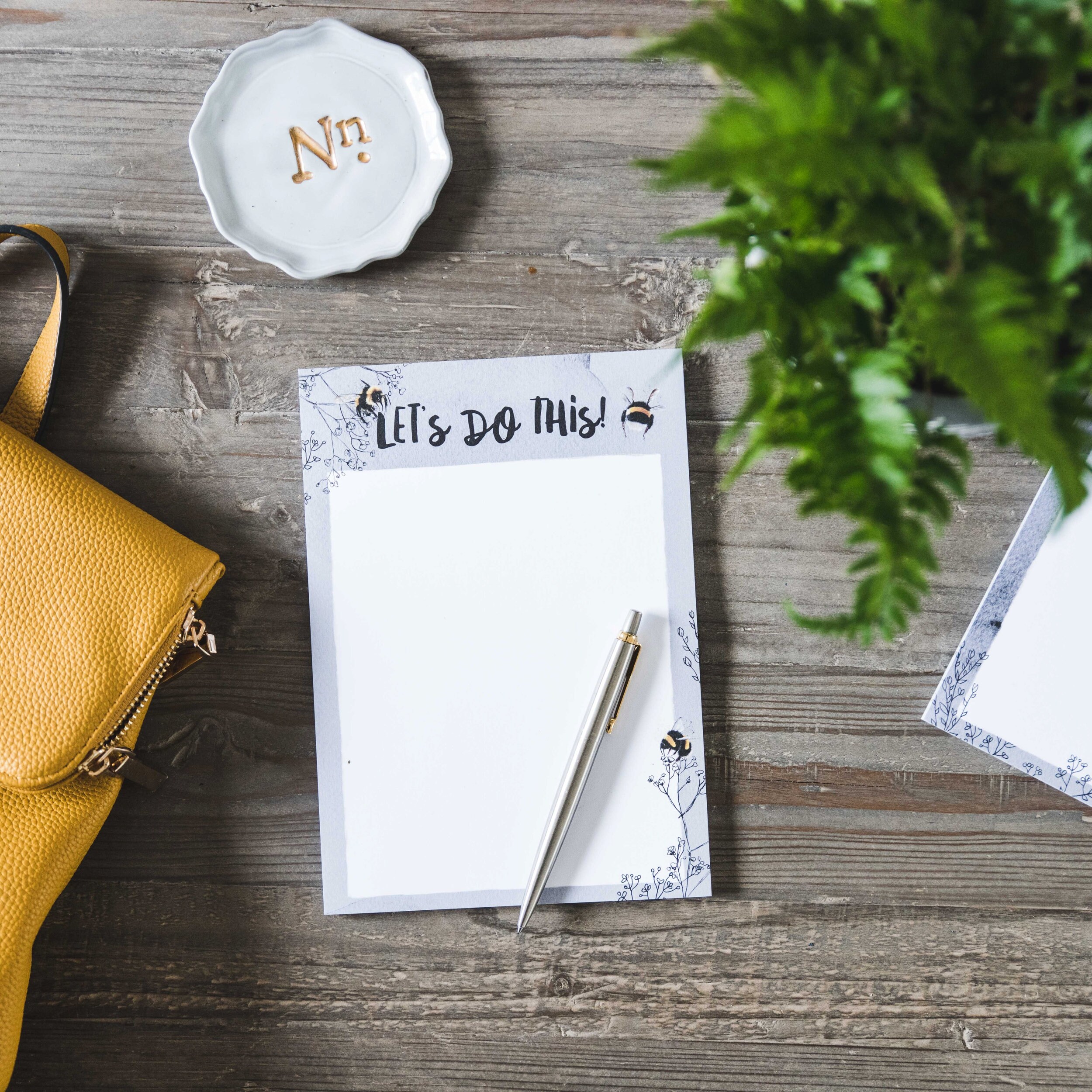 A5 Bumblebee Notepad to Do List Notepad Checklist - Etsy