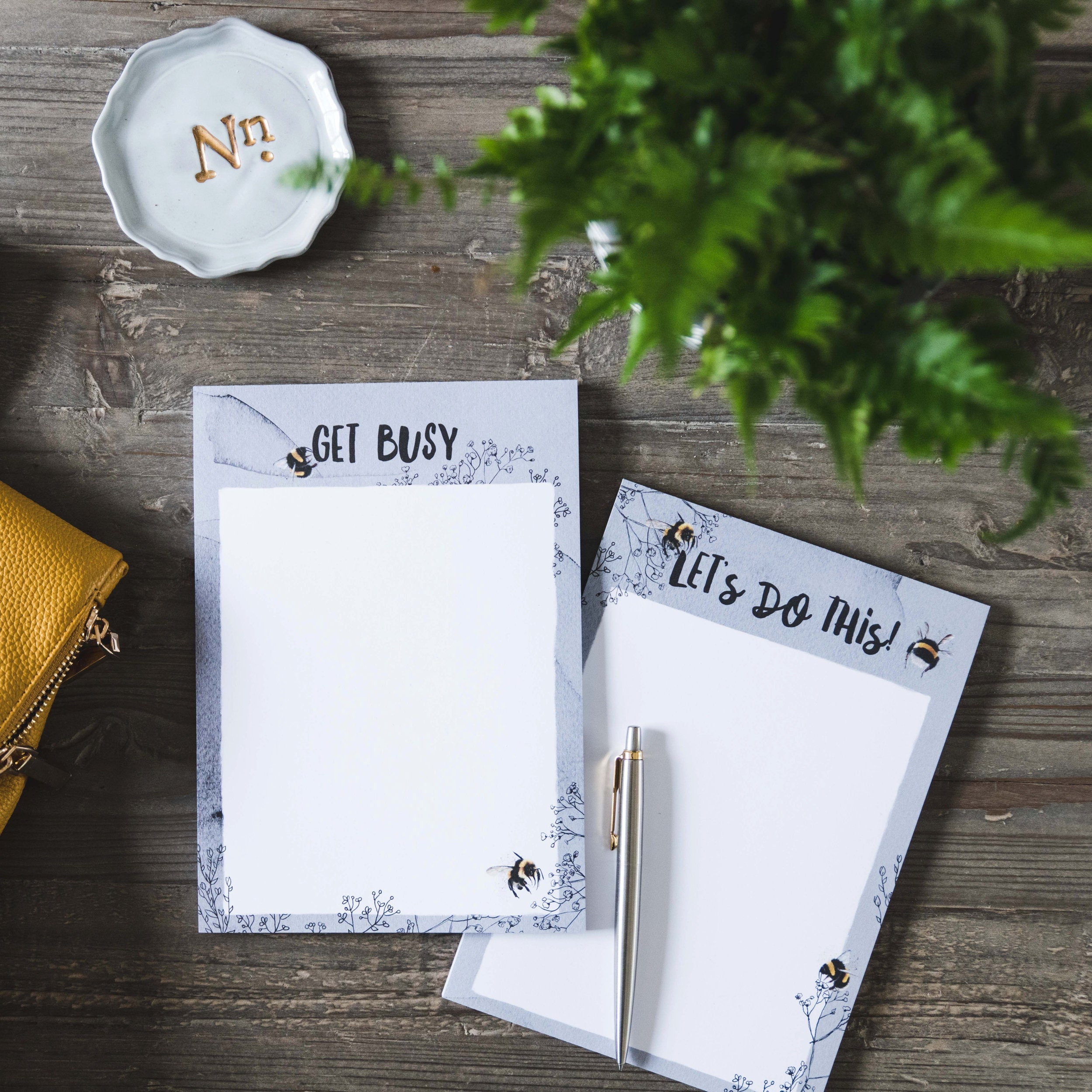 A5 Bumblebee Notepad to Do List Notepad Checklist - Etsy