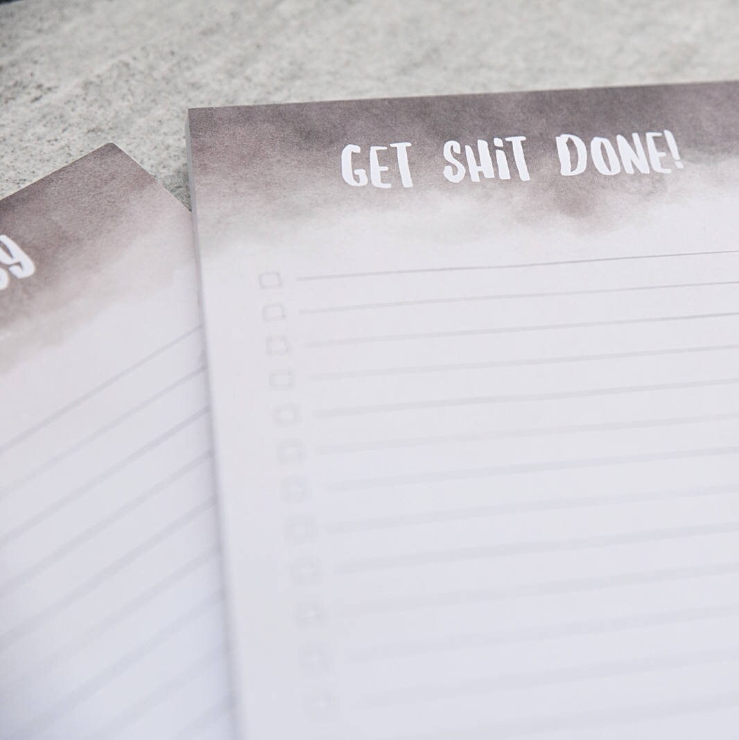 A5 Notepad Daily Planner to Do List Desk Pad to Do | Etsy