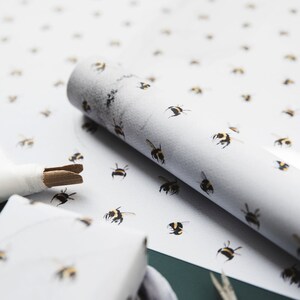 Bumblebees Gift Wrapping Paper - Etsy