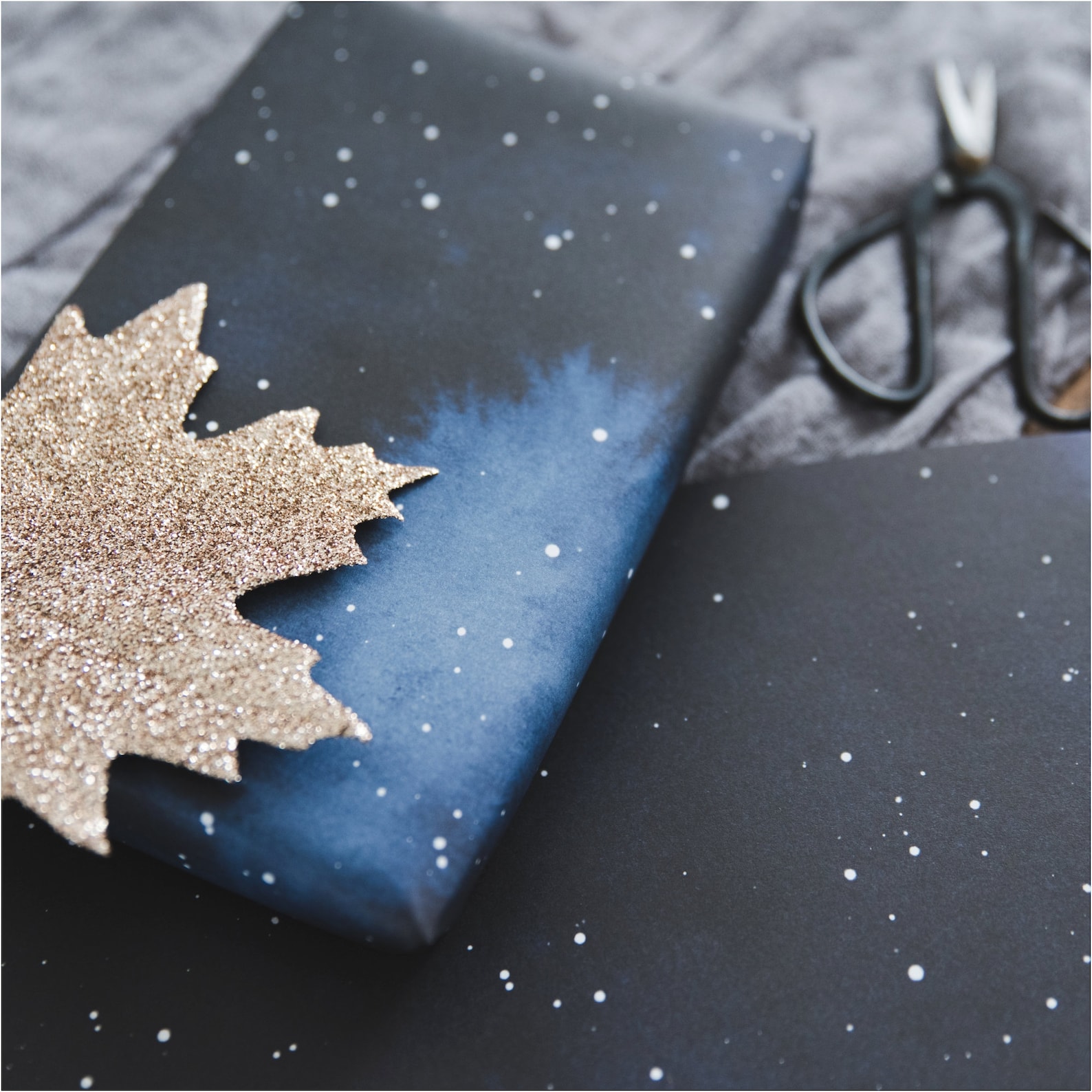 Night Sky Christmas Wrapping Paper Christmas Gift Wrap - Etsy UK