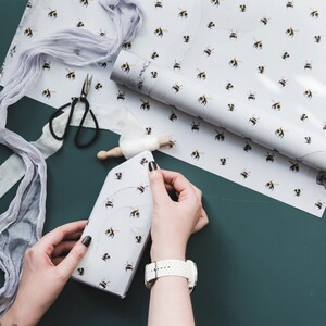 Bumblebees Gift Wrapping Paper - Etsy