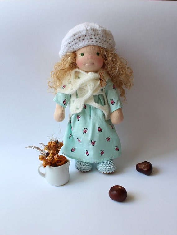 Waldorf Doll Helen 10 Inches 27 Cm By Handmade By Enna Etsy
