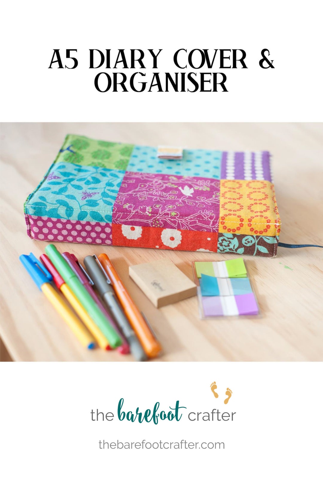 A5/6x8 Diary Cover/notepad Holder Sewing Pattern PDF - Etsy