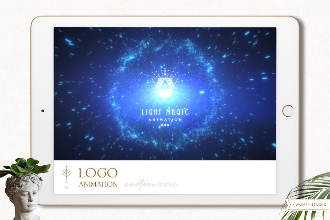 Custom Light Magic Logo Animation - Motion Graphics / Animated Logo ...