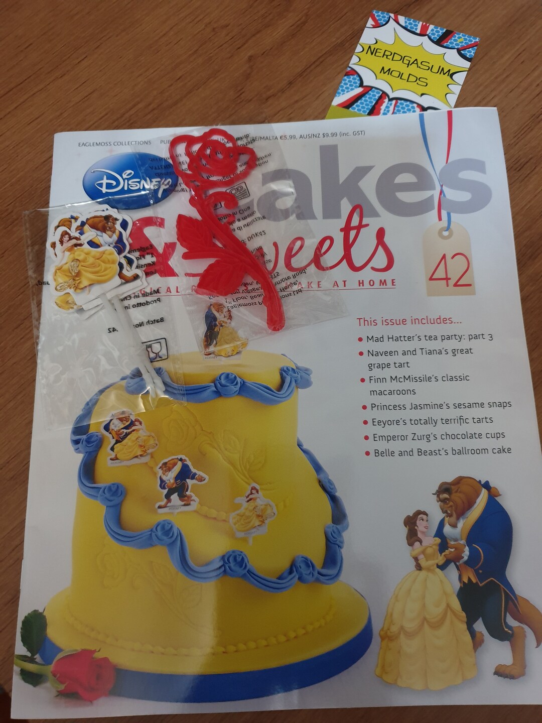 Belle and Beast's Rose Stamp and Character Sticks - Beauty and the ...