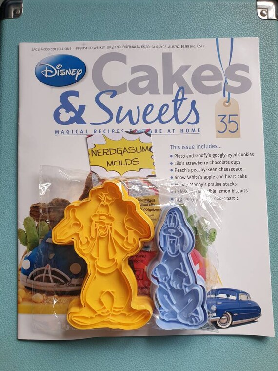 Pluto & Goofy Cookie Cutters Plus Disney Cakes and Sweets | Etsy