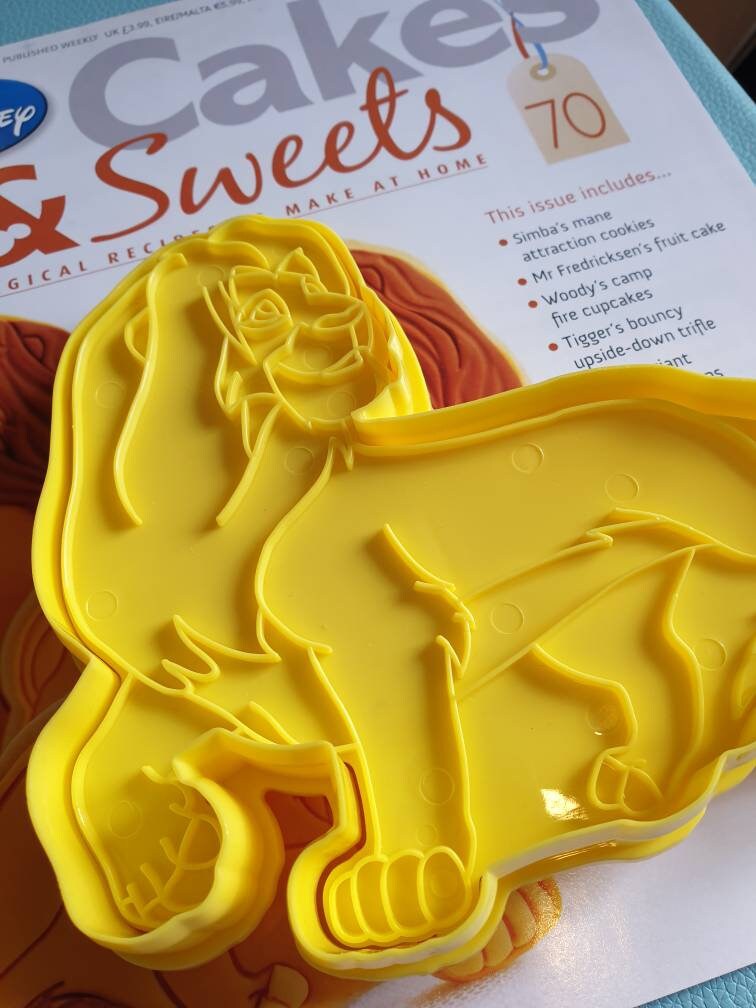 Giant Simba Lion King Cookie Cutter and Disney Cakes and - Etsy