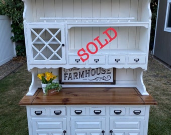 Farmhouse Hutch | Etsy