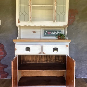 Primitive Farmhouse Country Hutch - Etsy