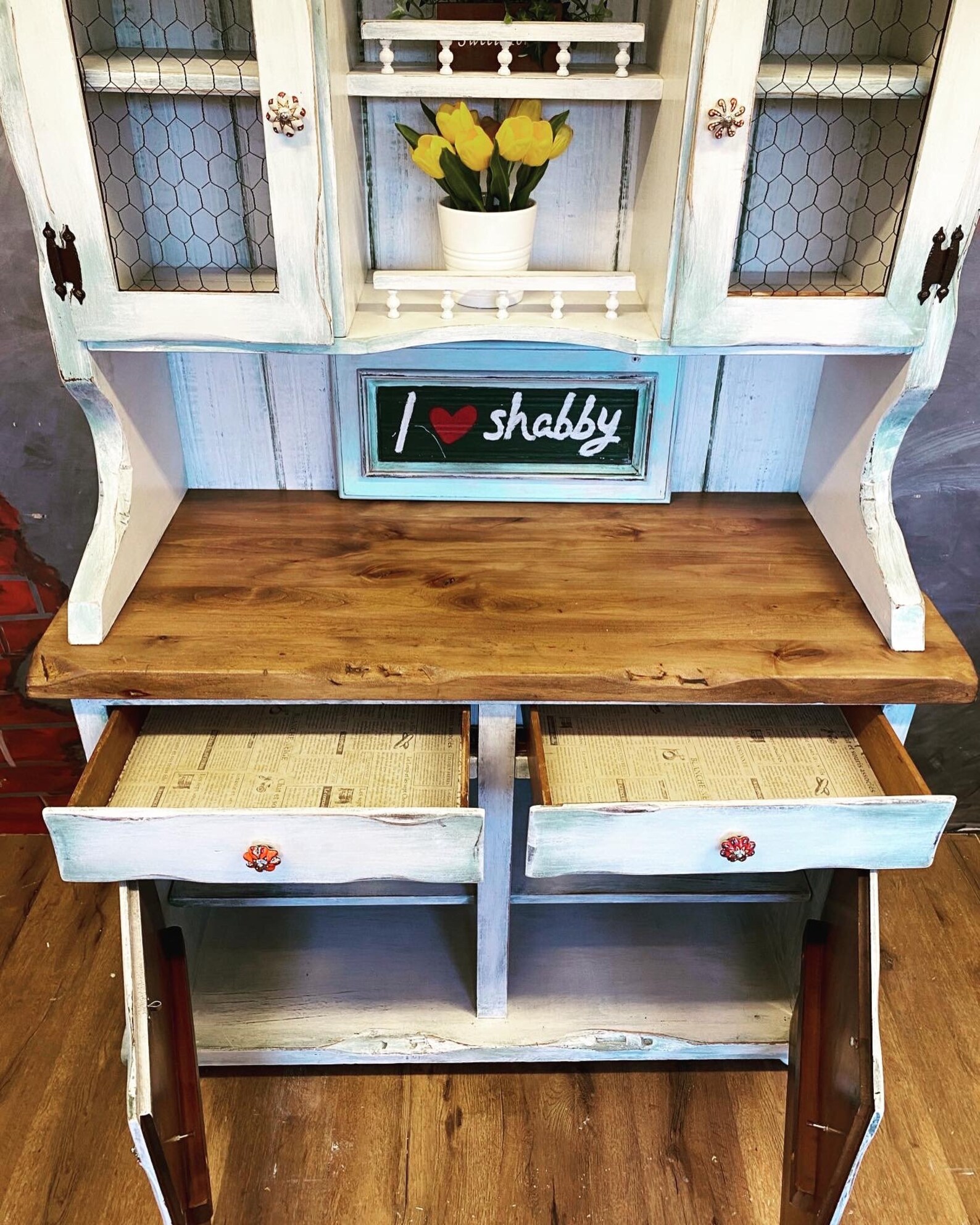 SOLD SOLD SOLD Rustic Farmhouse Hutch - Etsy