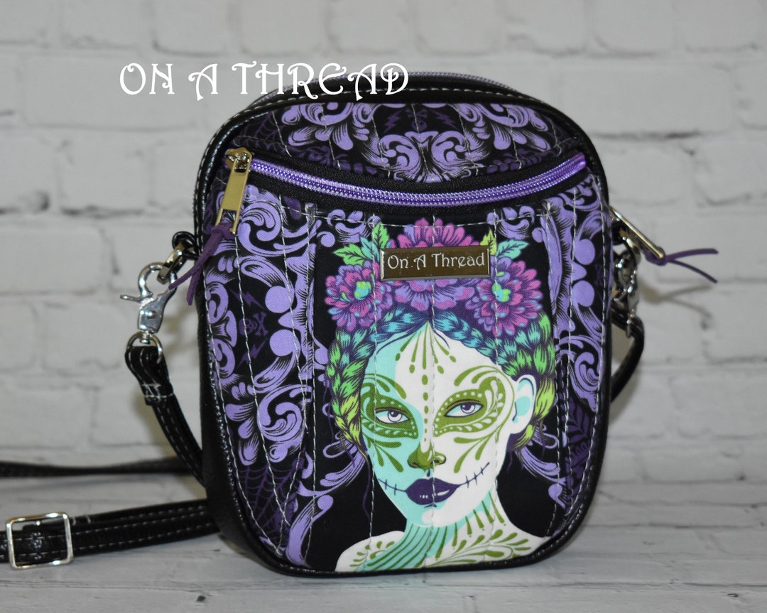 Tula Pink Rare OOP De La Luna Crossbody Bag | Tula Pink Quilted Bag ...