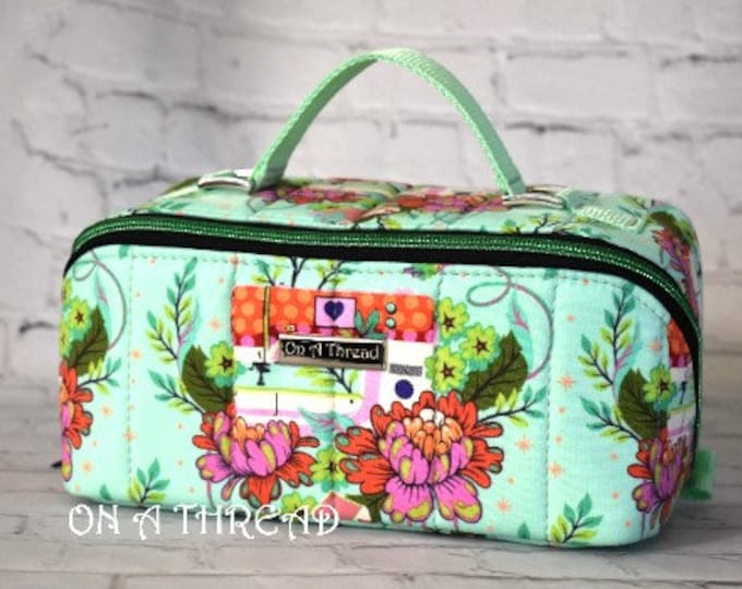 Tula Pink OOP Pedal to the Metal Quilted Case | Large Zip and Grip Quited Case | Tula Pink Case ...