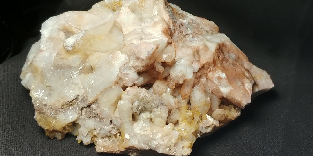 Extremely Rare Large 2lb Michigan Quartz Point Cluster Specimen - Etsy