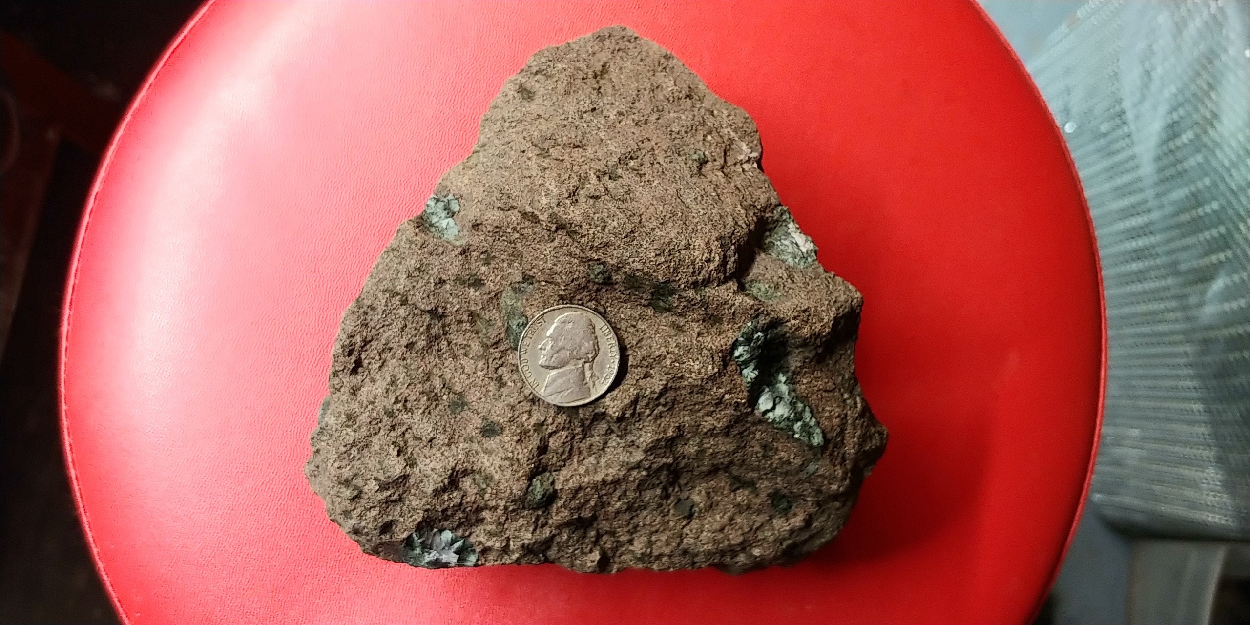 Large Michigan Greenstone In Host Stone Specimen Rare | Etsy