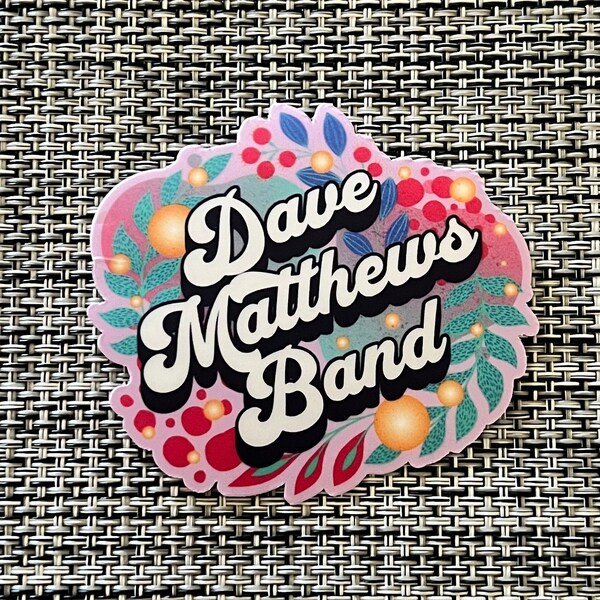 Dave Matthews Band Sticker - Etsy