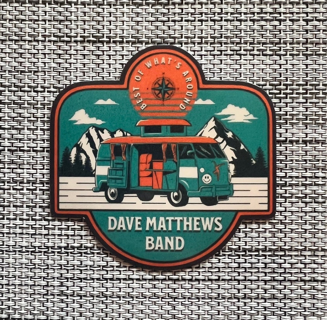 BOWA Hippie Camper Van Mountains Sticker Slap 3" X 3" Glossy Finish - Etsy