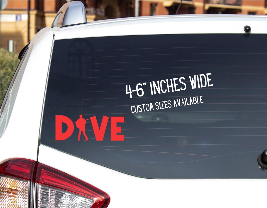 DAVE Vinyl Decal Car Window Water Bottle Laptop Tumbler Cup Custom ...