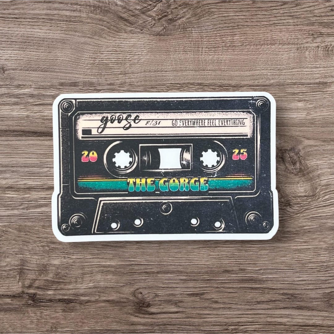 Goose the Gorge 2025 8/31 Go Everything Feel Everything Black Green ...