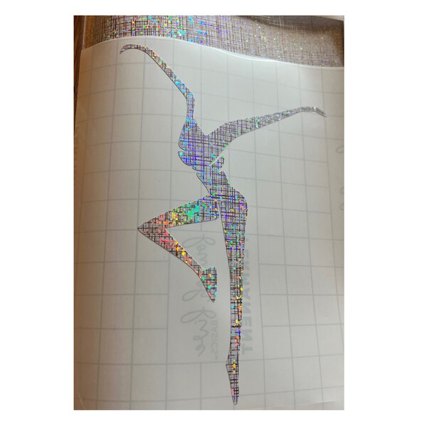 Dancer Vinyl Decal - Etsy