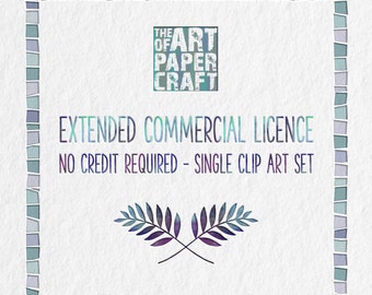 No Credit Required Extended Commercial Licence for Three Clip Art Sets ...
