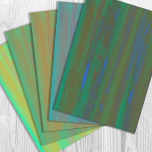 Printable Leaf Papers A4. Perfect for Handmade Greeting Cards, Quilling ...