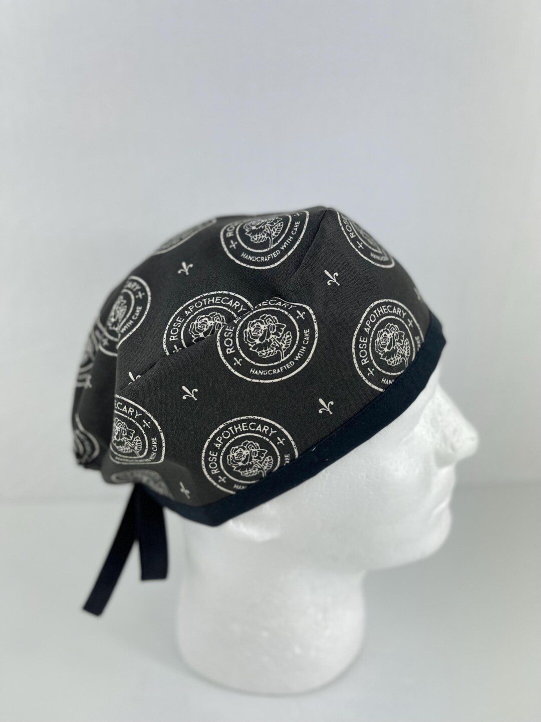 Scrub Cap for Men Apothecary Unisex Surgical Scrub Hat Skull Cap ...