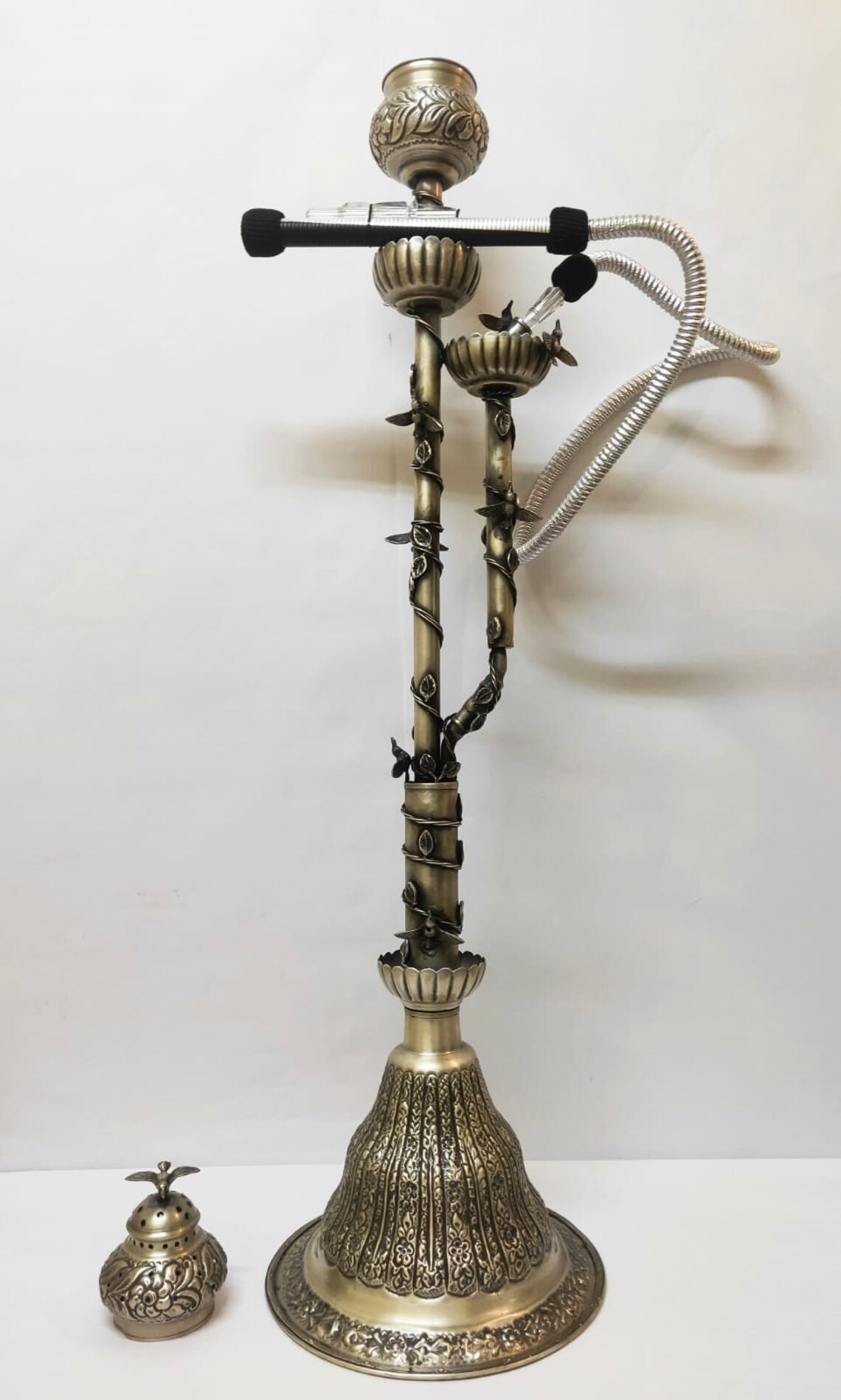 Paradise Luxury Unique Tall Brass Egyptian Hookah - Etsy