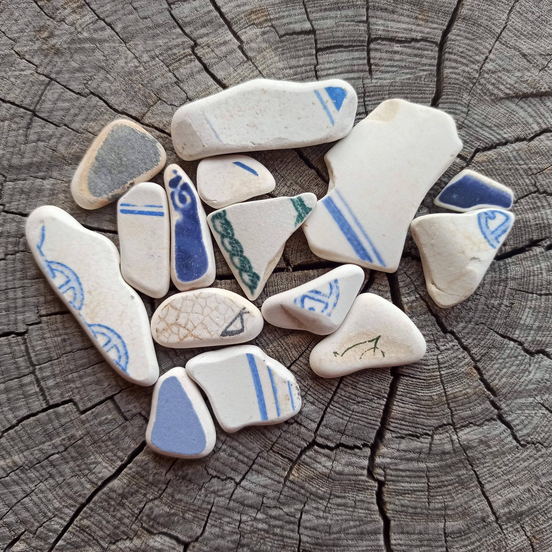 Beach Pottery Sea Pottery Beach Finds Sea Finds Old Pottery Pieces Bulk ...